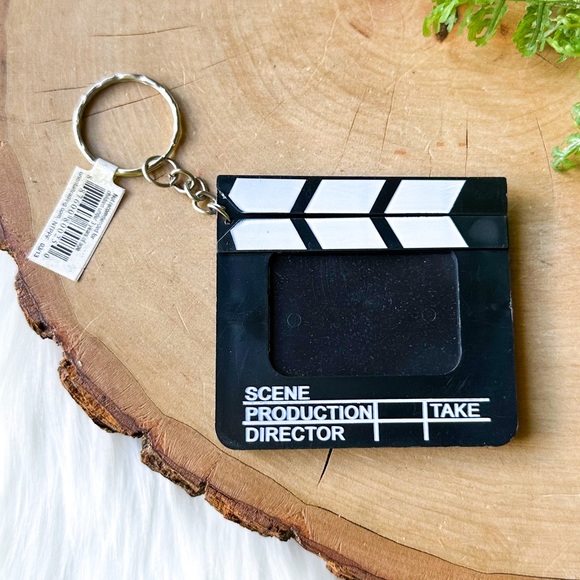 Accessories | Directors Movie Mini Clapboard Keychain Photo Pendant ...